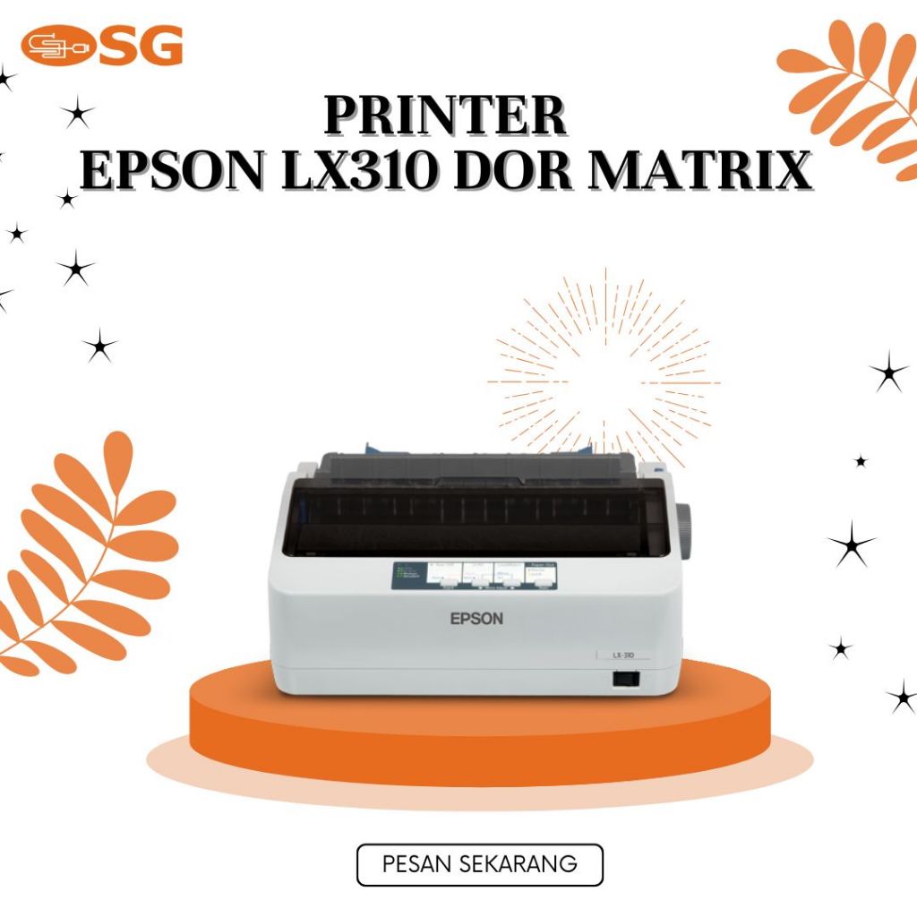 Jual EPSON LX-310, PRINTER EPSON // PRINTER // PRINTER NOTE // MESIN ...