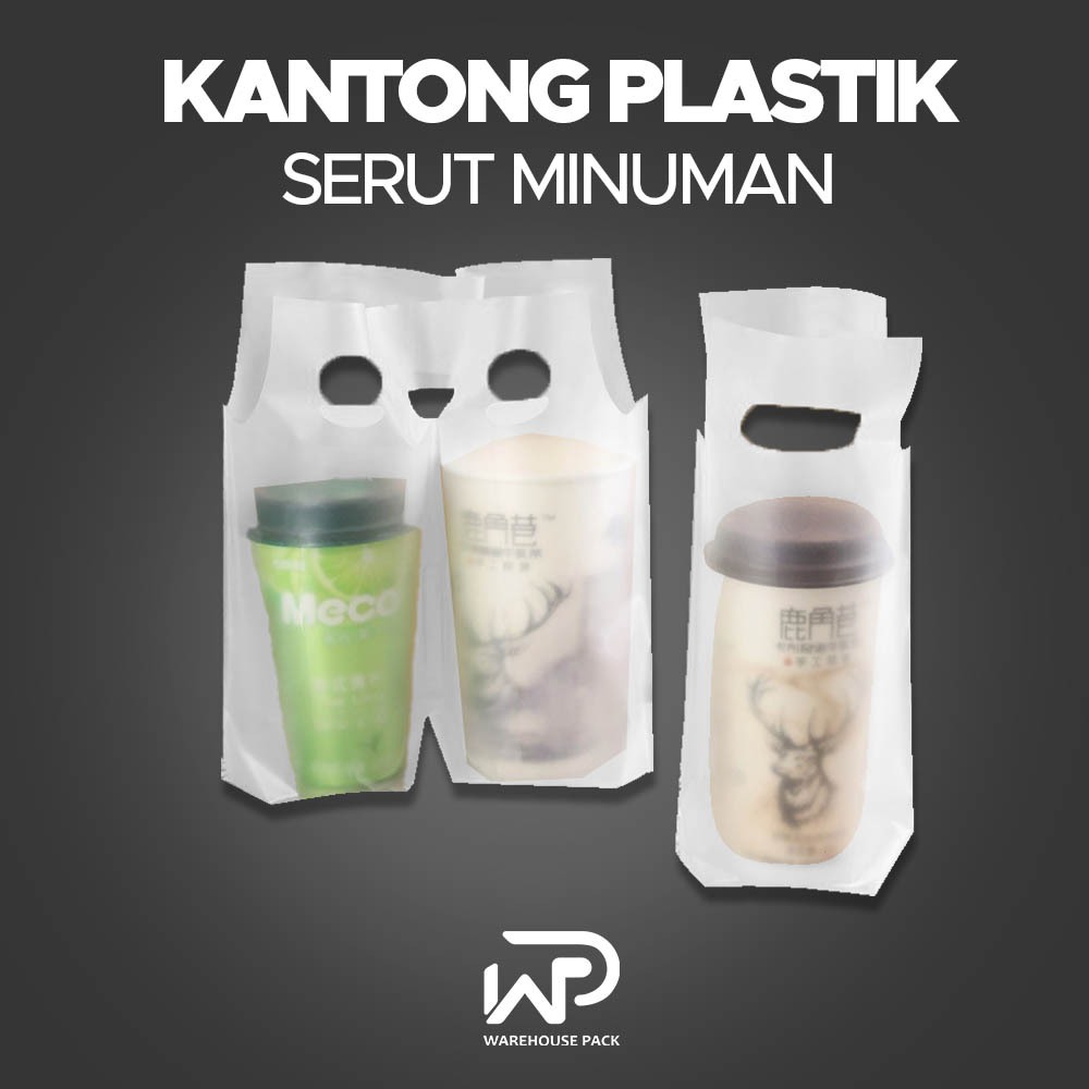 Jual Kantong Plastik Minuman cup besar dan cup kecil | Plastik Kantong ...