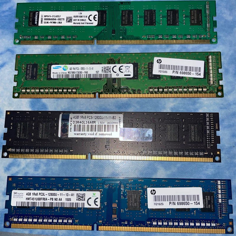 Jual ram PC ddr3 12800 8gb like new | Shopee Indonesia