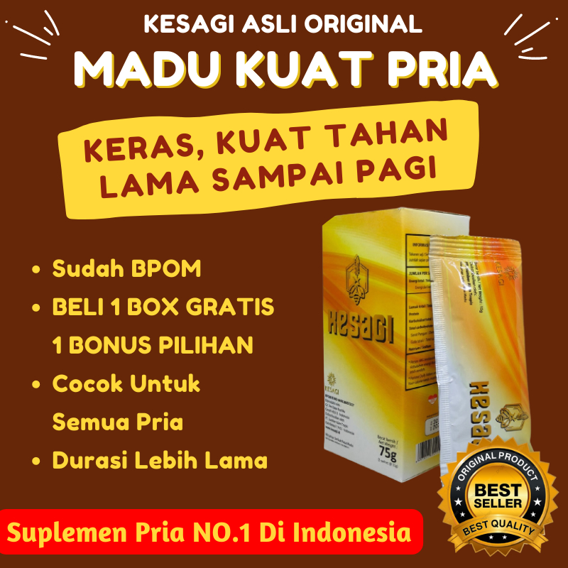 Jual MADU KESAGI ORIGINAL Suplemen Pria Kuat Dan Tahan Lama Jamu ...
