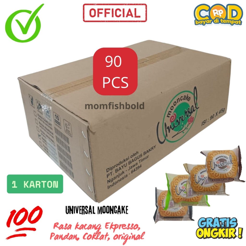 Jual Mooncake Halal universal 1 Dus Exp Di Jamin Lama / Kue Bulan / Kue ...