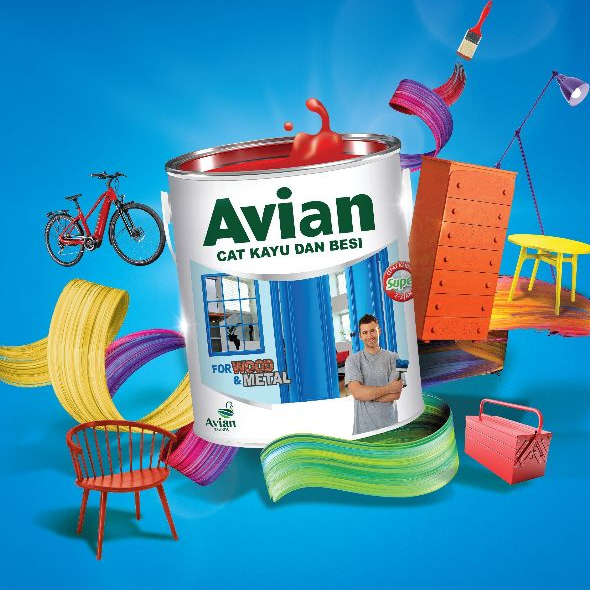 Jual CAT KAYU DAN BESI | CAT AVIAN | 25 CC | 50 CC | 100 CC | 200 CC ...