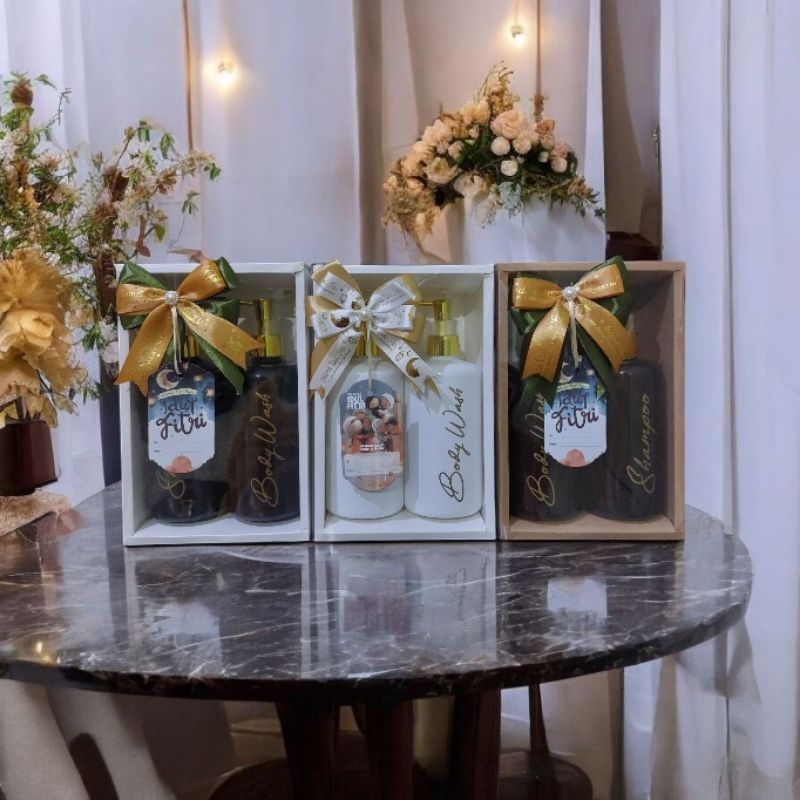 Jual Hampers Lebaran botol 500 ml stiker Gold isi 2 pcs | Shopee Indonesia