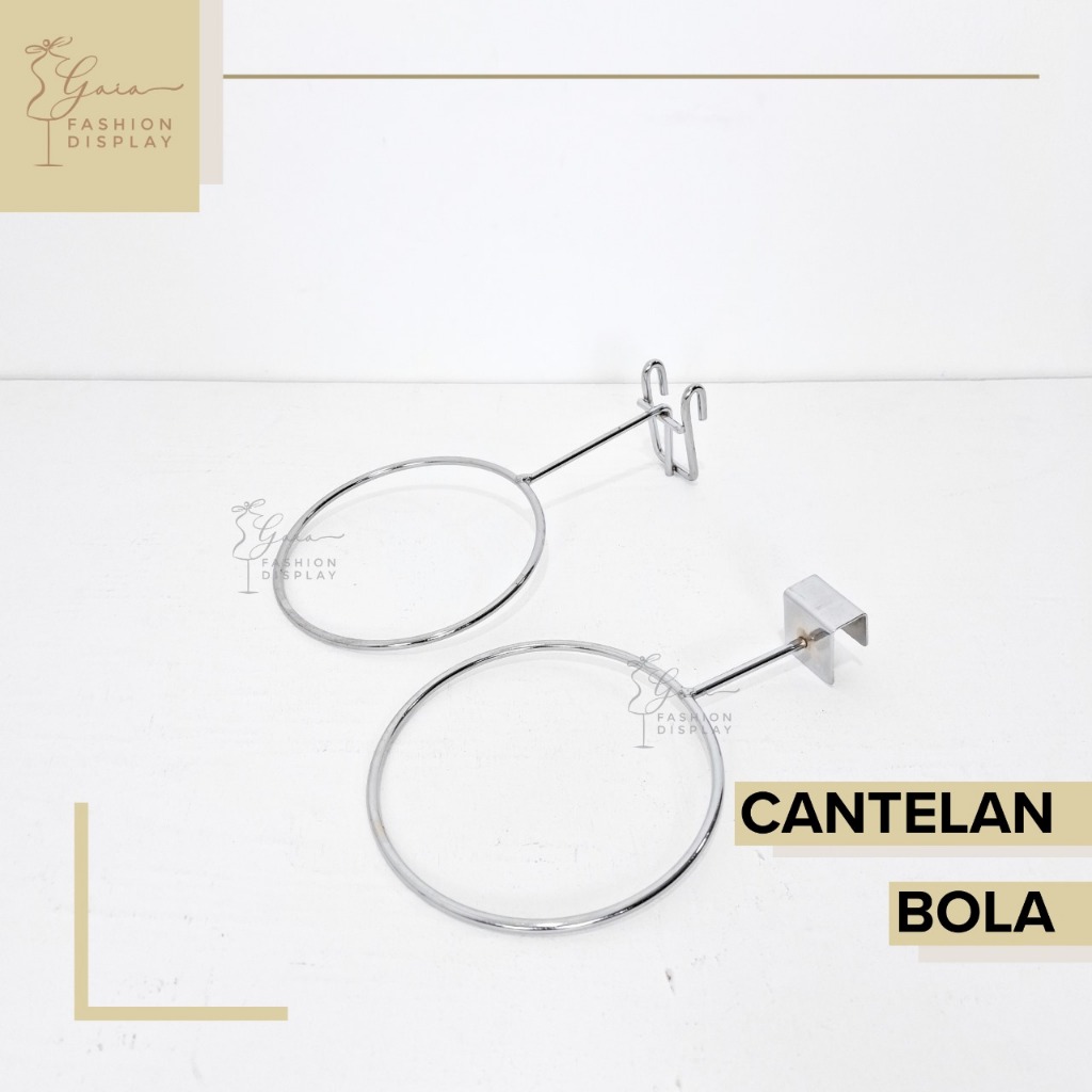 Jual Gantungan Display Bracket Ram Hook Football Ring Stainless ...