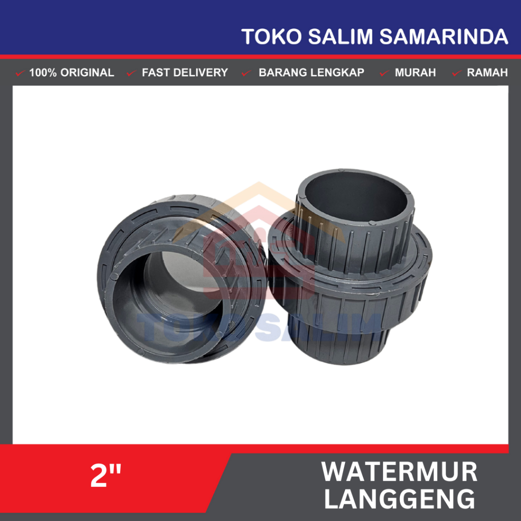 Jual Watermur 2 Inch Polos TS AW Water Moor Water Mur Union Socket ...