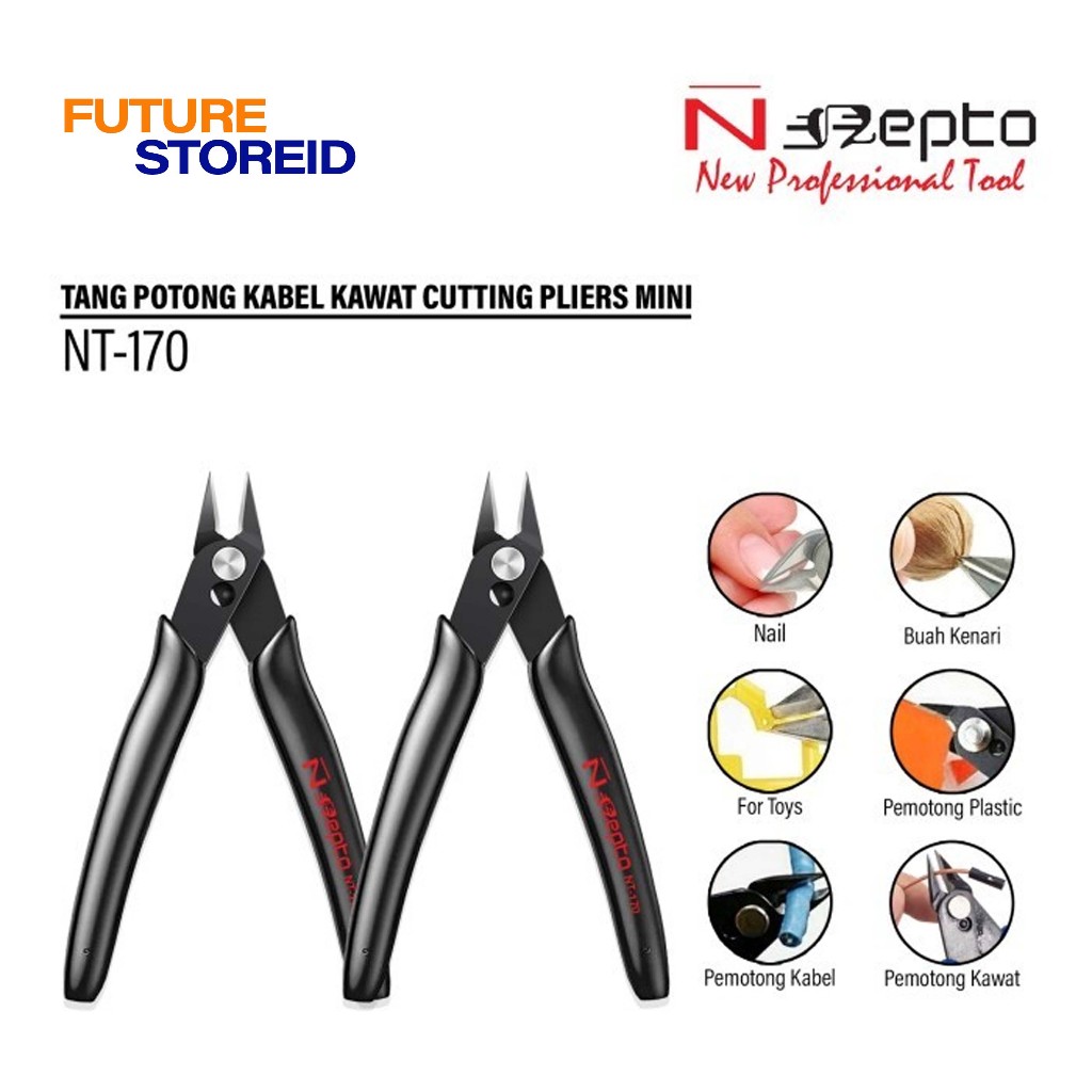 Jual Nepto NT-170 Tang potong Cutting Pliers wire Tang Gunting Kawat ...