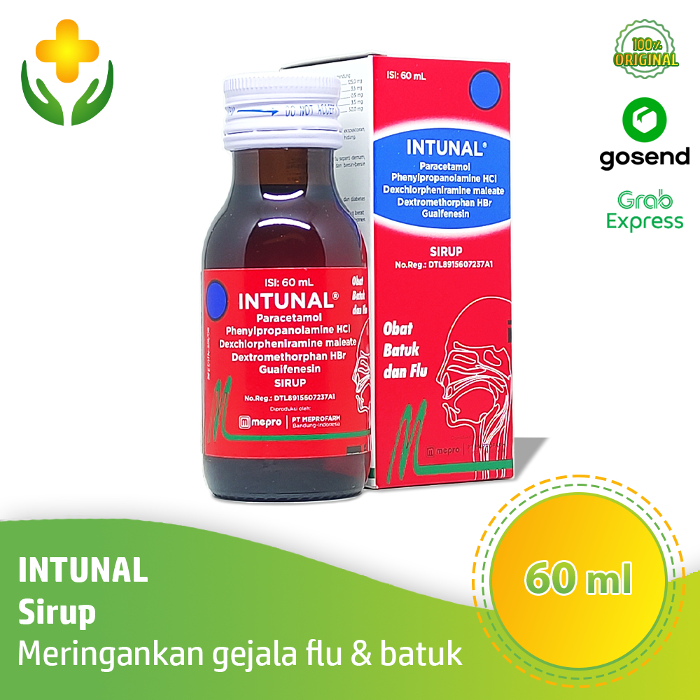Jual Intunal Sirup 60 ml - Obat Batuk Pilek Demam Flu | Shopee Indonesia
