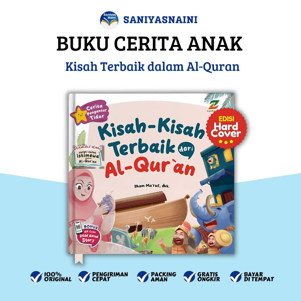 Jual Ziyadbooks Official Buku Cerita Anak Bergambar Islami Kisah Terbaik Dalam Al Quran 2 3 4 ...