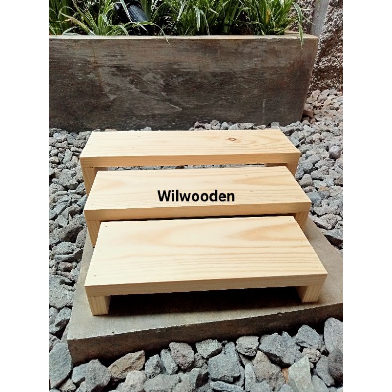 Jual Rak display produk | rak susun multifungsi kayu jati belanda ...