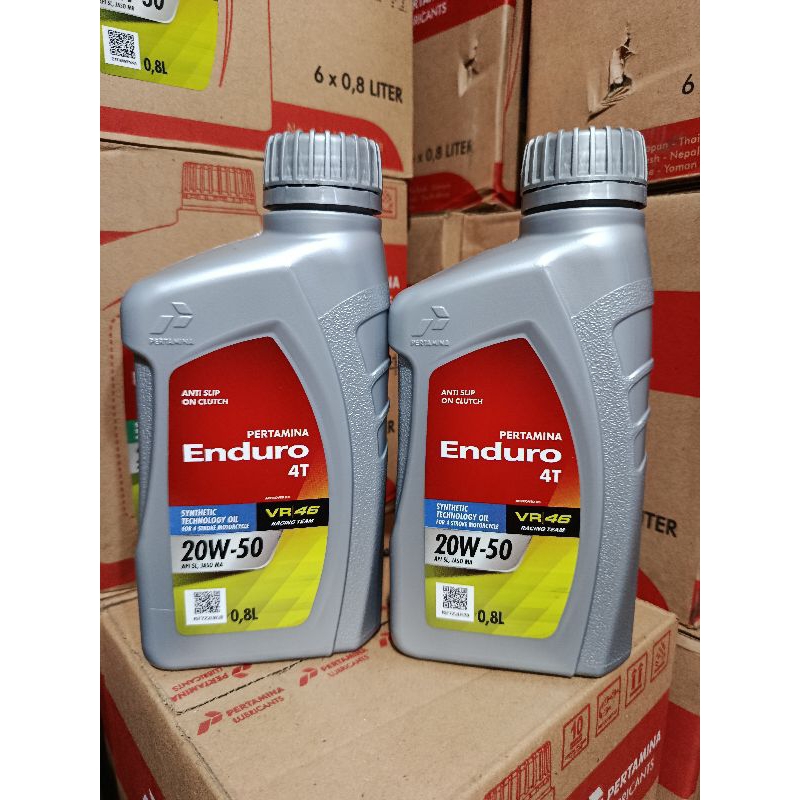 Jual Oli Enduro 4T 20W-50 Sintetik 800ml-Pertamina Syntetic Oli Motor Manual | Shopee Indonesia