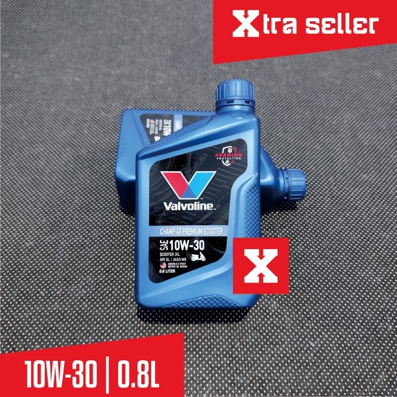 Jual OLI MOTOR VALVOLINE CHAMP 4T PREMIUM SCOOTER 10W-30 - 0.8L | Shopee Indonesia