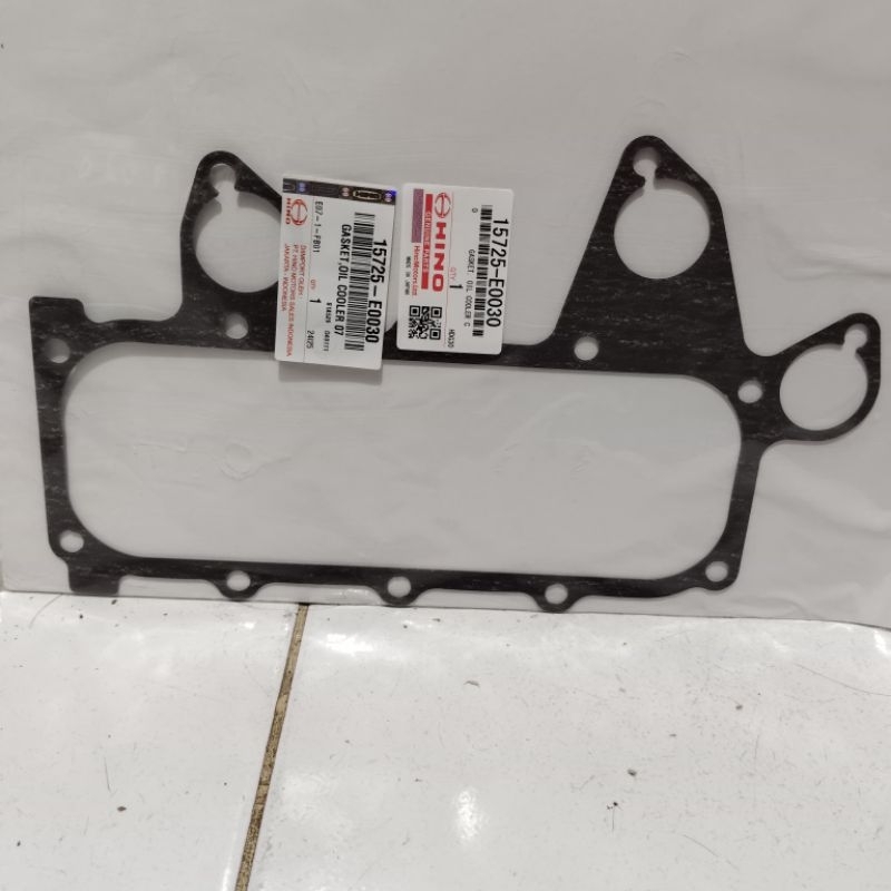 Jual GASKET OIL COOLER 15725-E0030 HINO 500 PACKING OIL COOLER HINO 500 ...