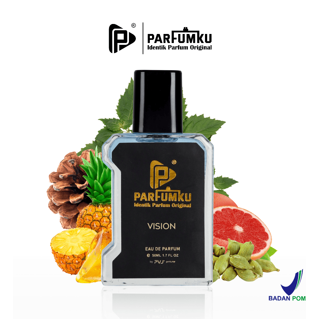 Jual PARFUMKU Muscle Man (Vision) Eau De Parfume Minyak Wangi Tahan ...