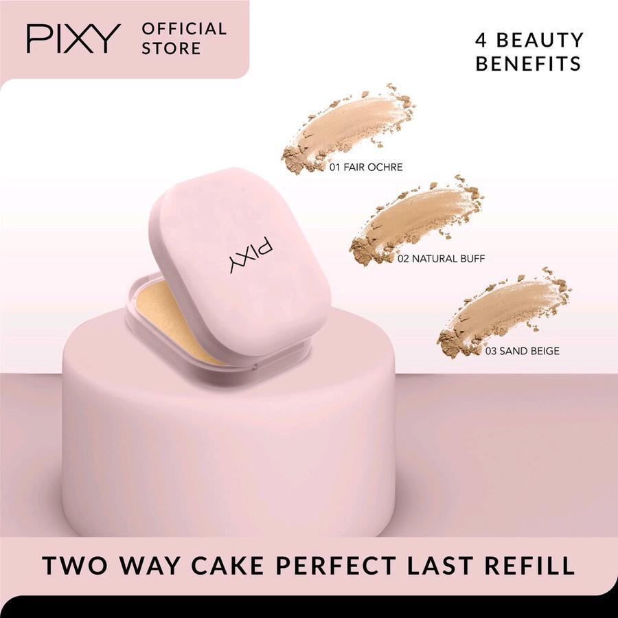 Jual PIXY Refill TWC Perfect Last 4 Beauty Benefits 9g - Refill Perfect ...
