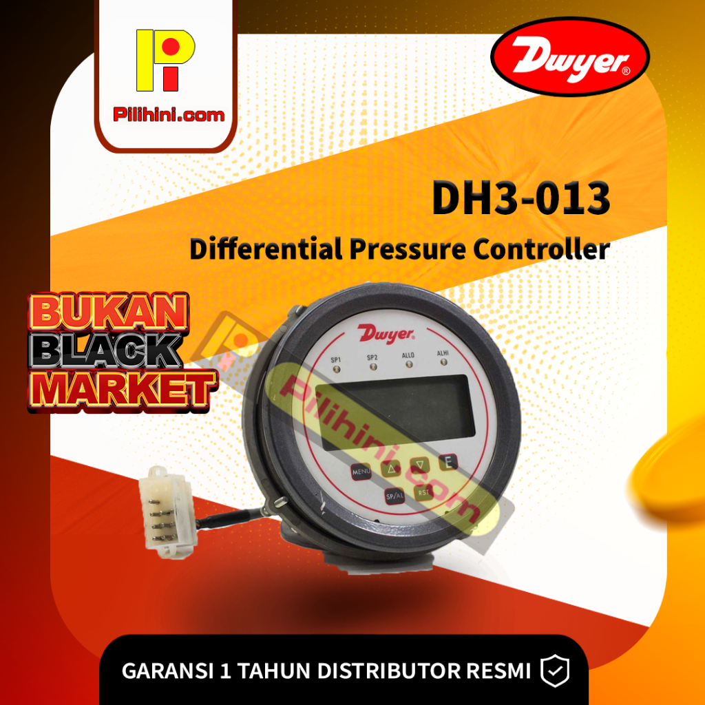 Jual Dwyer DH3-013 Digihelic Differential Pressure Controller | Shopee ...