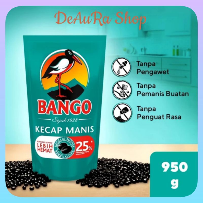 Jual Bango 950g Kecap Manis 950 gram | Shopee Indonesia