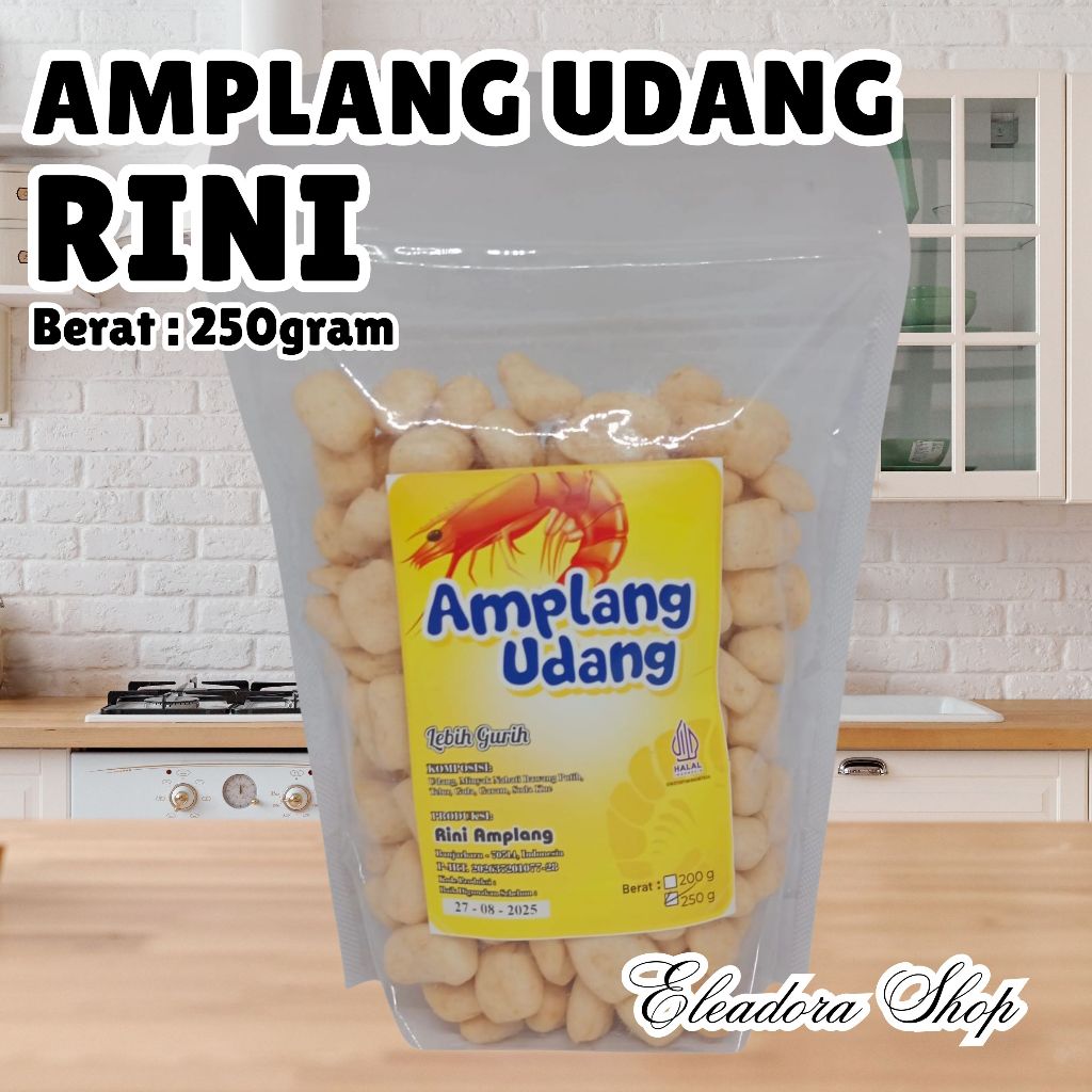 Jual Amplang Udang Merk Rini - Amplang Udang Khas Banjarbaru Kalimantan ...