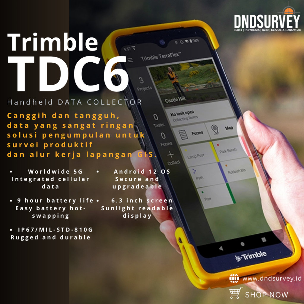 Jual Trimble TDC6 Handheld Data Collector | Shopee Indonesia