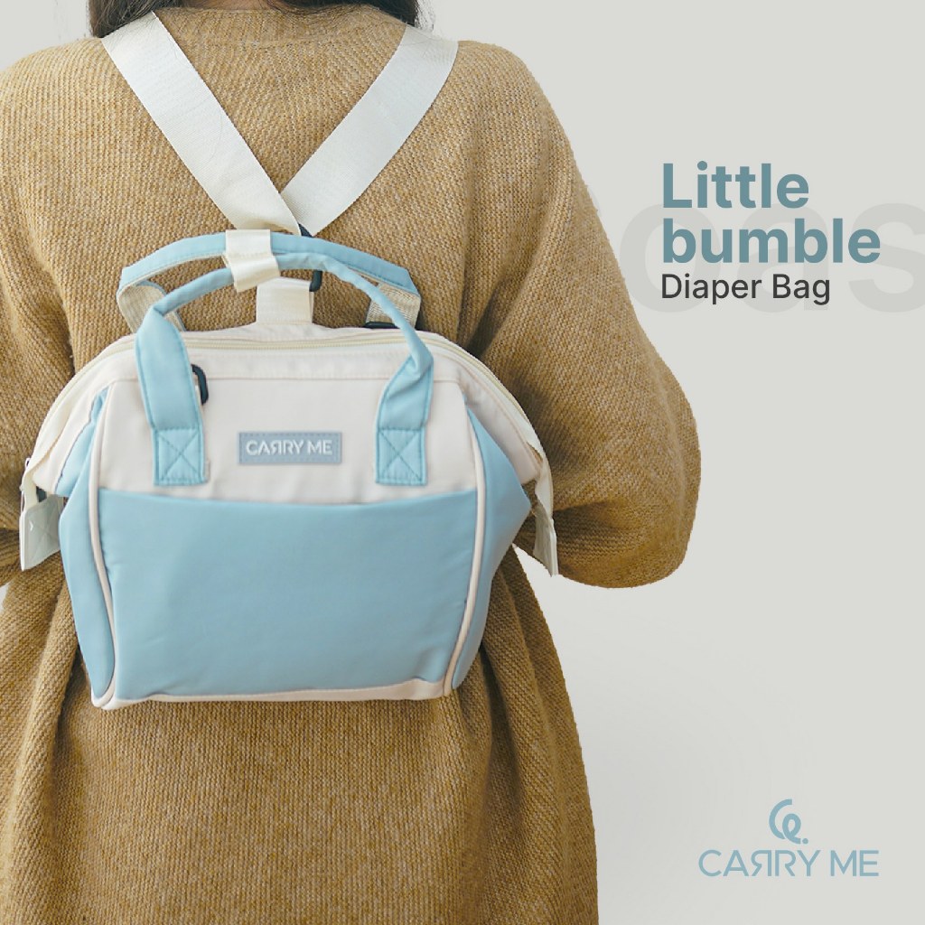 Jual Carry Me - Little Bumble Backpack / Tas Bayi Diapers Ransel Bayi ...