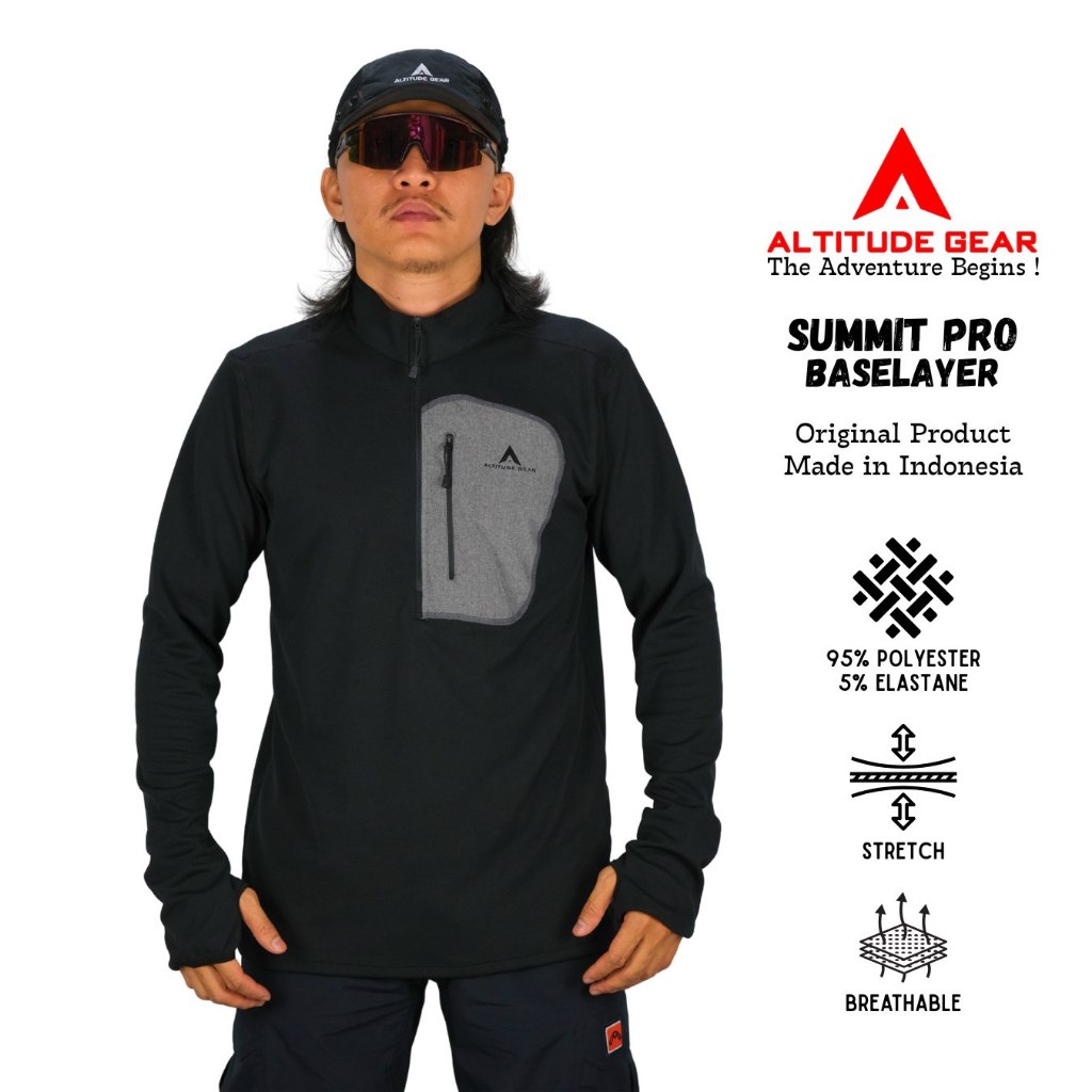 Jual Altitude gear Summit Pro Kaos Running Dry Fit Baju Olahraga Lari ...