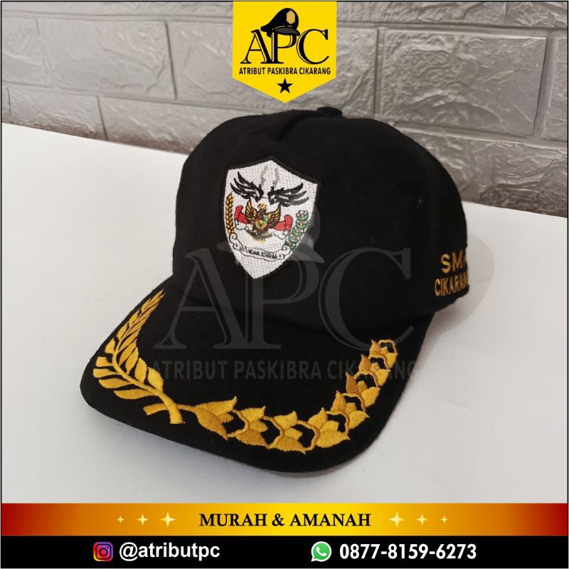 Jual Topi/Laken Latihan Paskibra, Pramuka, dll. (CUSTOM LOGO & NAMA ...