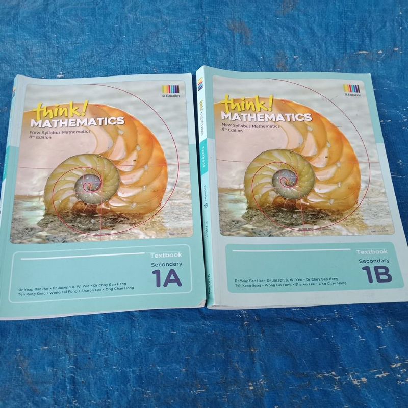Jual sepaket isi 2 buku think mathematics new syllabus 8 th edition ...