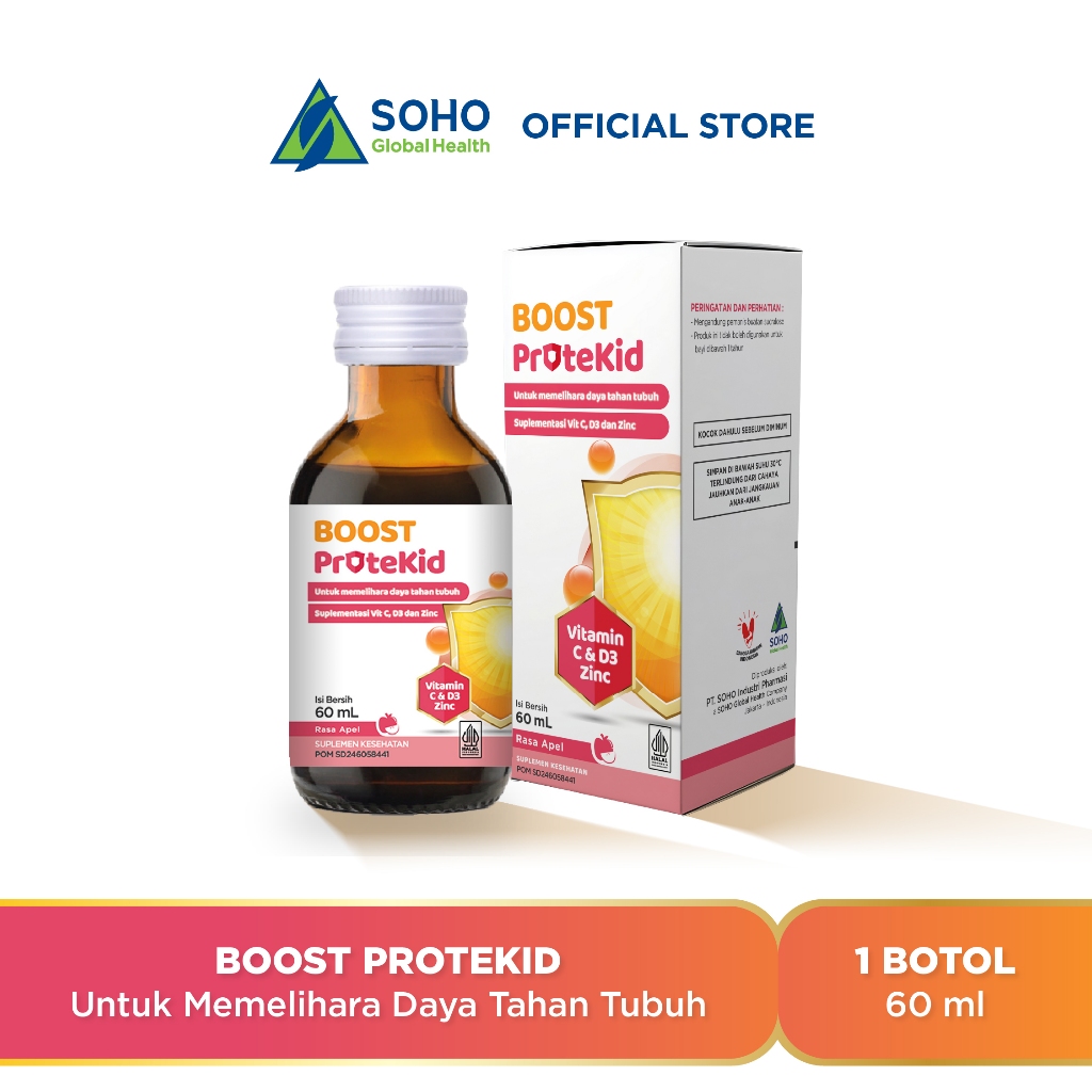 Jual BOOST Protekid Suplemen Kesehatan Anak untuk Memelihara Daya Tahan ...