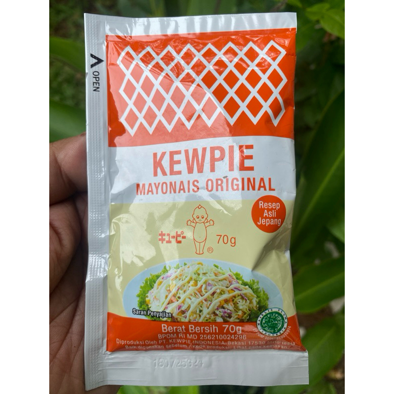 Jual Kewpie Mayonaise Original 70gr Mayo Mayonnaise Mayonais Sachet | Shopee Indonesia