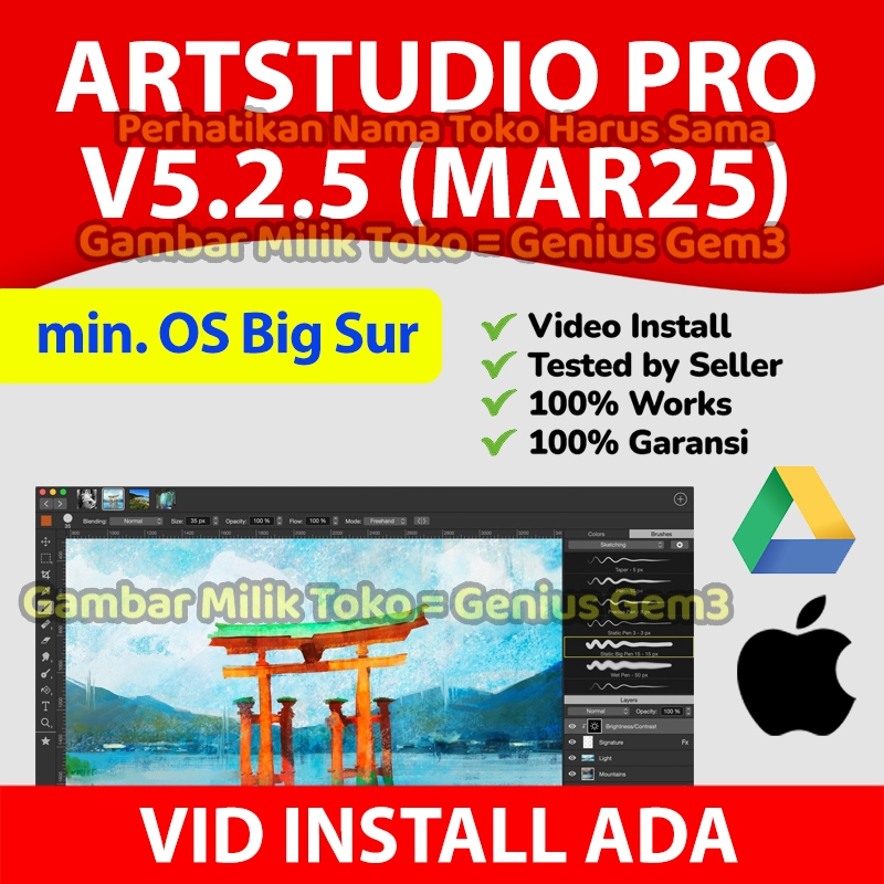 Jual ArtStudio Pro Full Version MAC | Shopee Indonesia