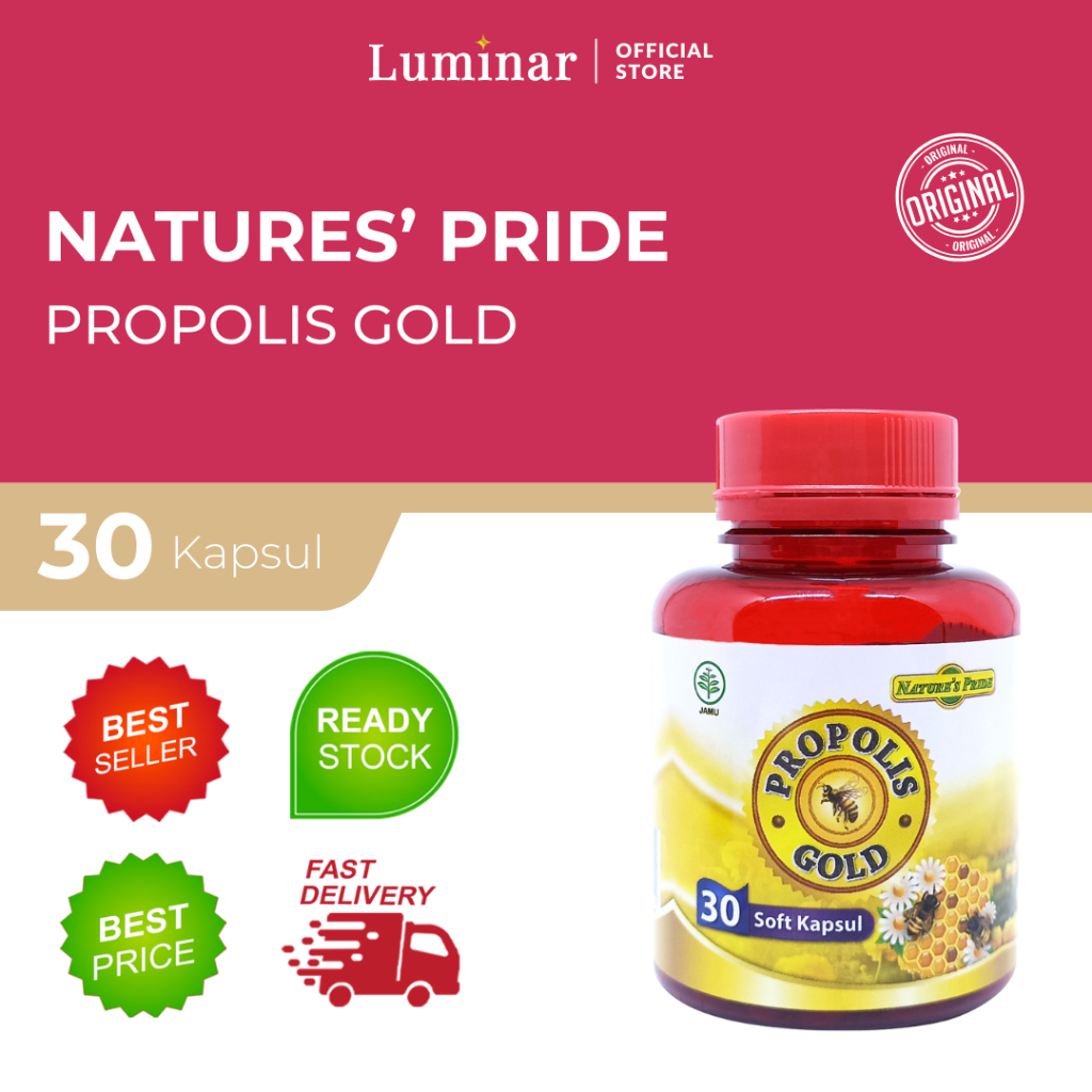 Jual NATURE'S PRIDE PROPOLIS GOLD ISI 30 DAN 100 KAPSUL LUNAK | Shopee ...