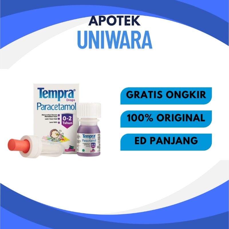 Jual TEMPRA DROPS - PARACETAMOL DROP - PENURUN DEMAM DAN PEREDA NYERI ...