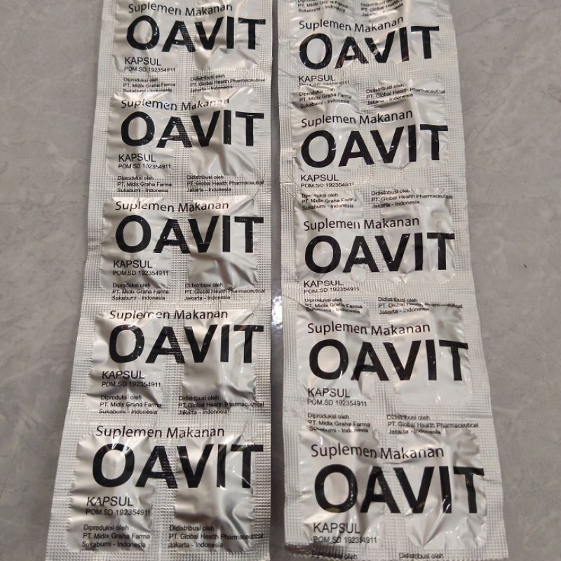 Jual OAVIT Strip isi 10 kapsul, Memelihara kesehatan persendian lebih ...