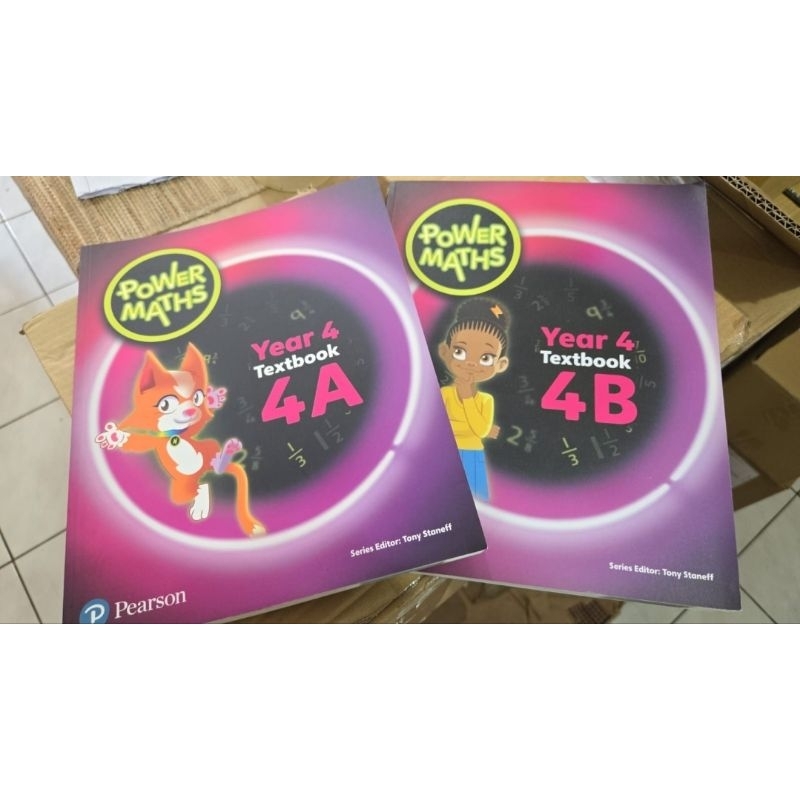 Jual POWER MATHS TEXTBOOK PEARSON YEAR 4 (A B C) | Shopee Indonesia