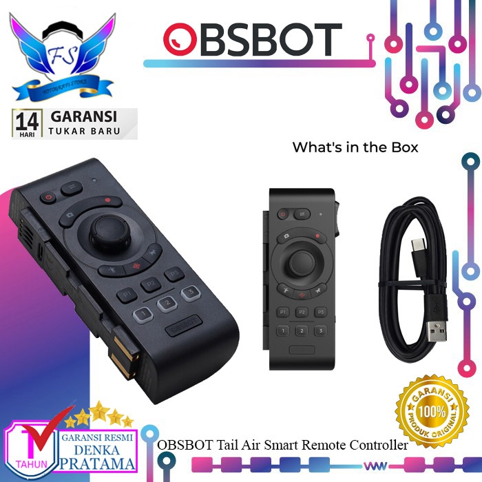 Jual Obsbot Tail Air Smart Remote Controller for Obsbot Tail Air Webcam ...