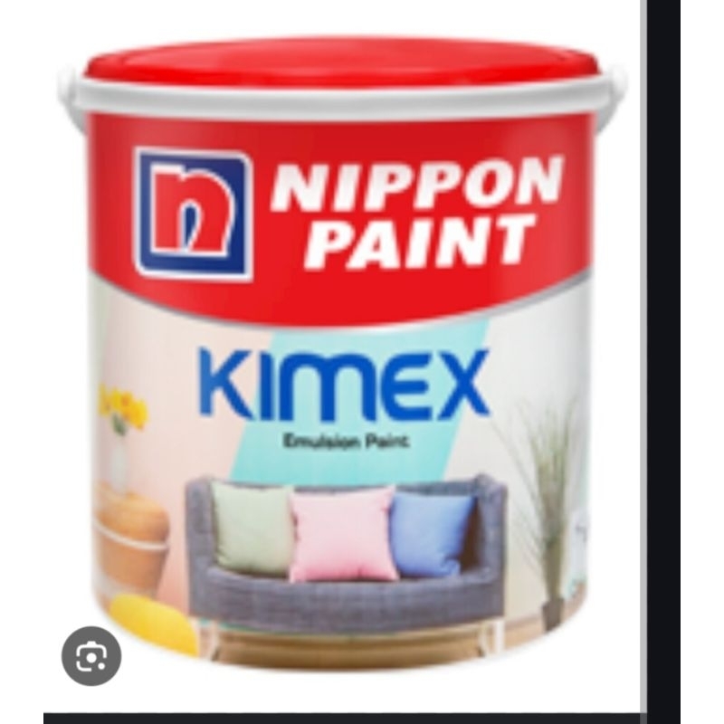 Jual kimex 5kg 5 kg cat dinding interior 640 orange paste cat tembok ...