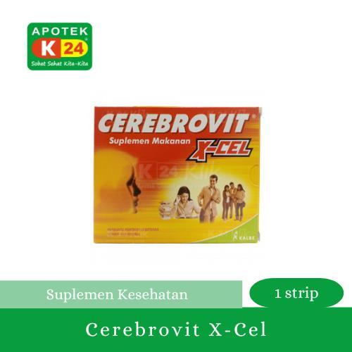 Jual Cerebrovit X-Cel Tablet 10s (Per-Strip) | Shopee Indonesia