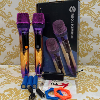 Jual MICROPHONE WIRELESS KARAOKE DUAL MIC LT 128 RAINBOW LENGKAP ...