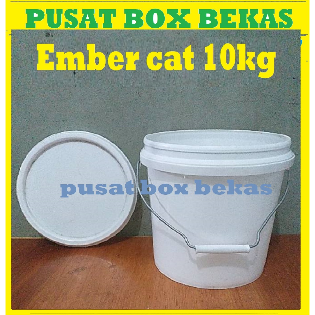 Jual Ember Polos untuk Cat/Ember Plastik Putih Polos 10kg | Shopee ...
