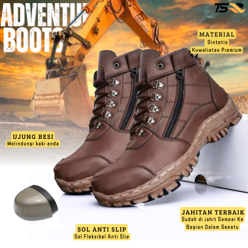 Jual Sepatu Safety Pria Wanita Original sefty shoes proyek kerja ...