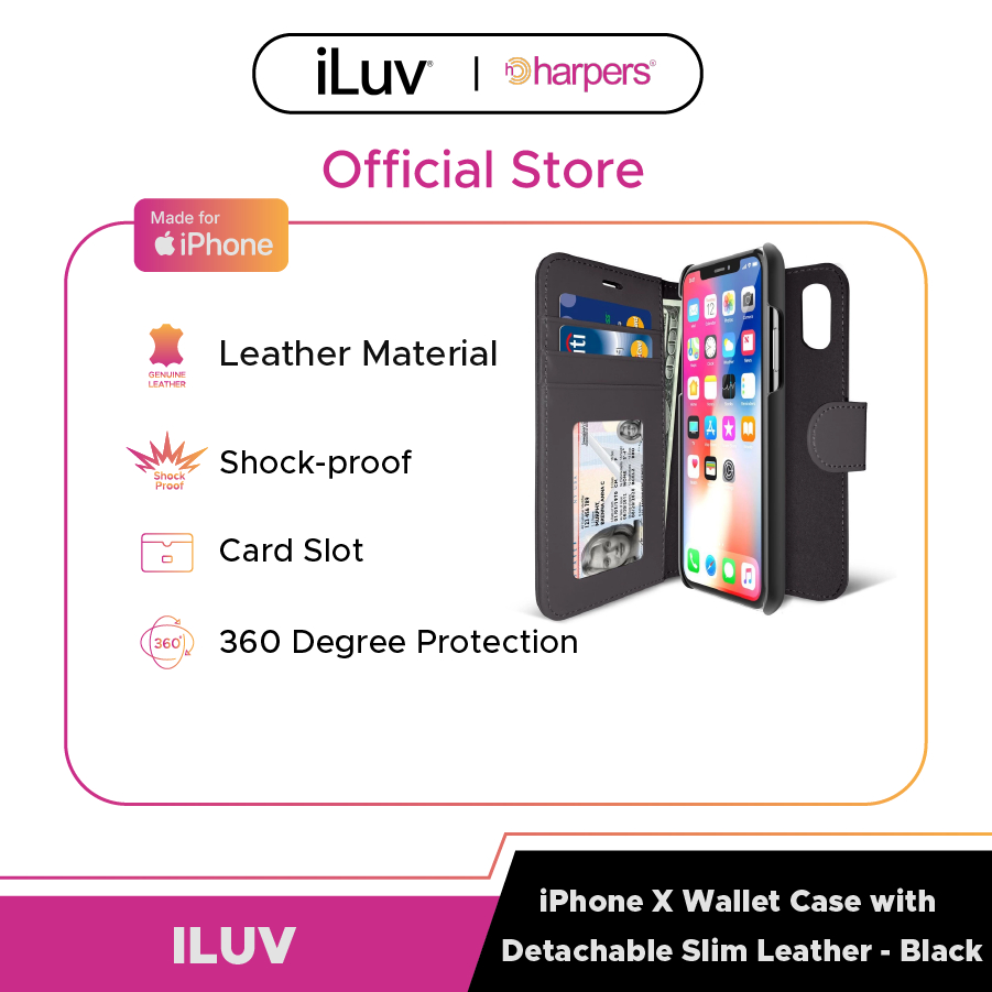 Jual ILUV Diary Premium Wallet Case with Detachable Durable Hardshell ...