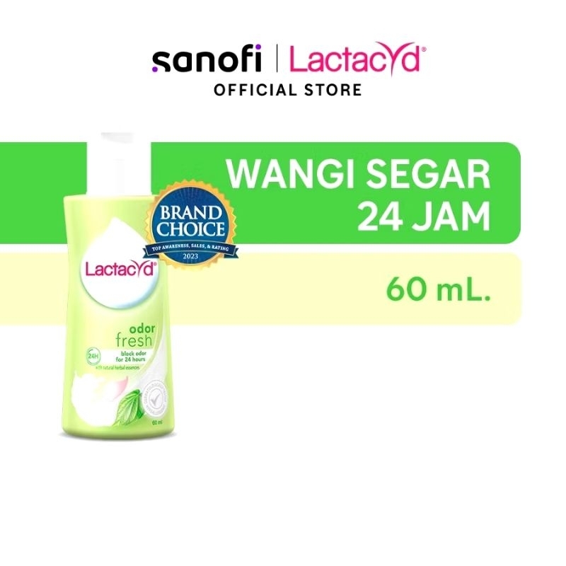 Jual Lactacyd Odor Fresh Feminine Wash 60ml | Shopee Indonesia