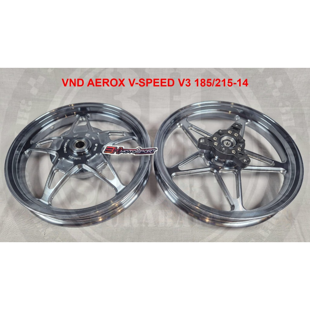 Jual VELG VND AEROX V-SPEED V3 185 215 14 | Shopee Indonesia