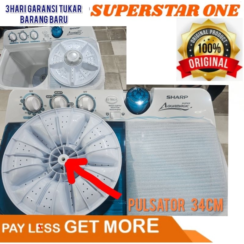 Jual Pulsator Mesin Cuci Sharp ES T85CR/ES T95CR / ES-T85CR/ES-T95CR ...