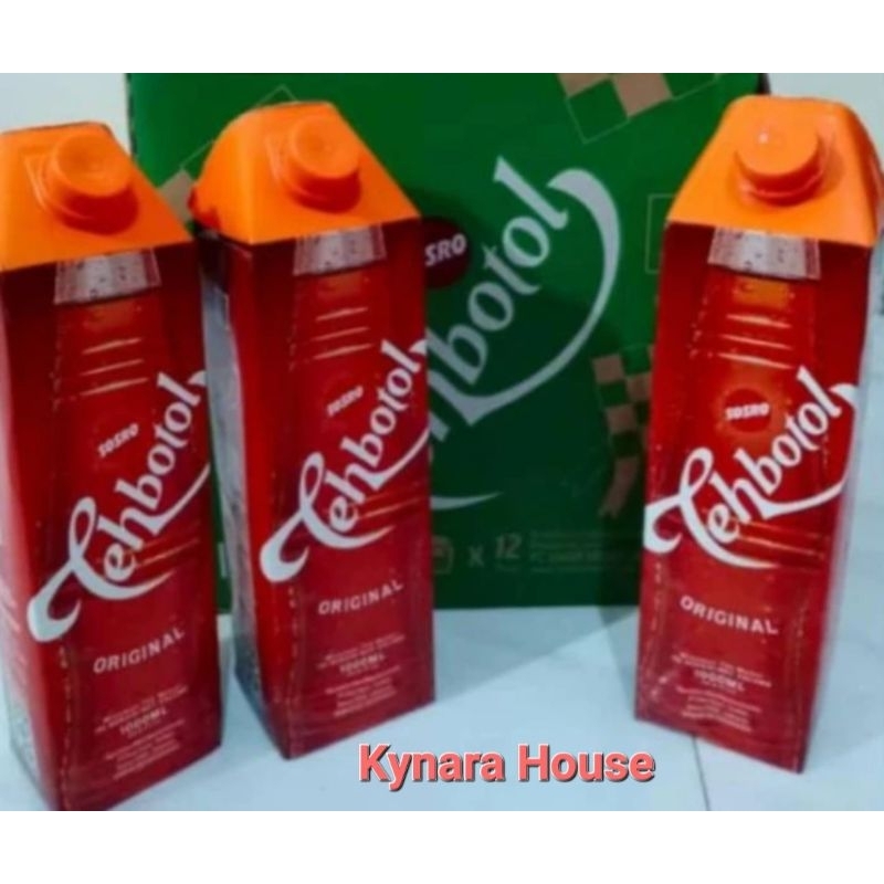 Jual Teh Botol Sosro 12x1 Liter (Karton) | Shopee Indonesia