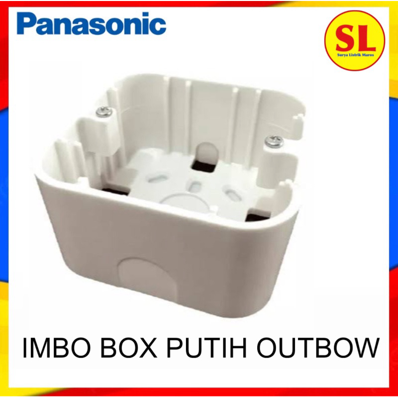 Jual PANASONIC BOX OUTBOW PUTIH WEJ6911W | Shopee Indonesia