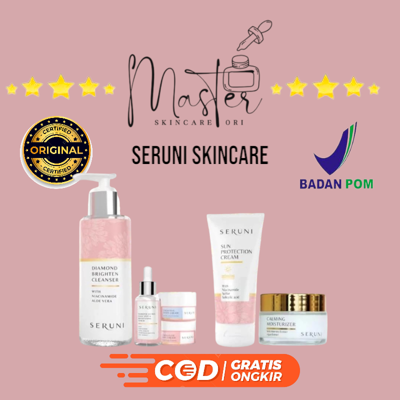 Jual SERUNI Glowing Set SKINCARE SeruniPaket lengkap seruni skincare ...