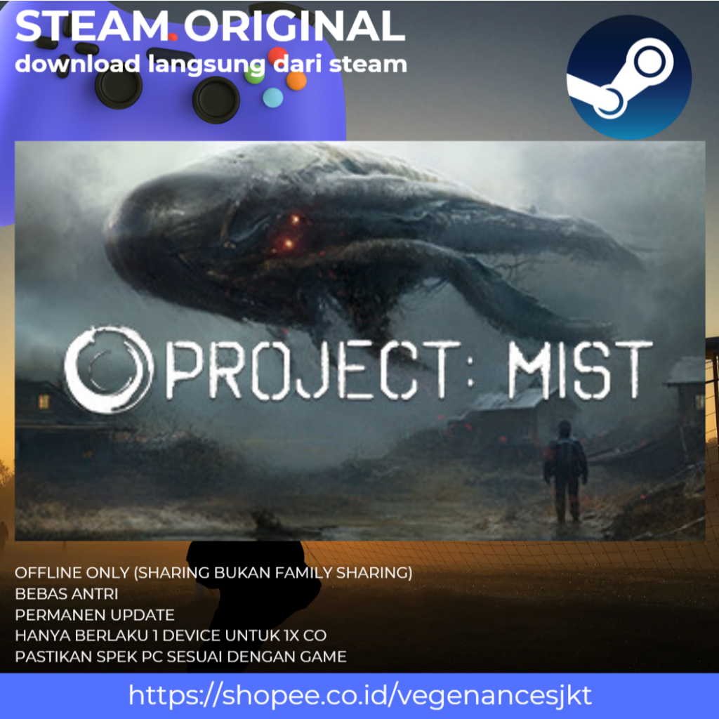 Jual Project: Mist PC Game Sharing Original + Latest Update | Shopee ...