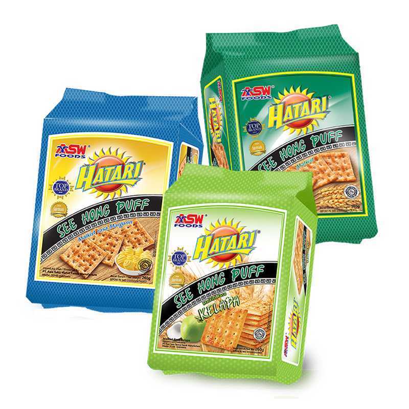 Jual Hatari See Hong Puff 1 Pack @ 245 Gr | Shopee Indonesia