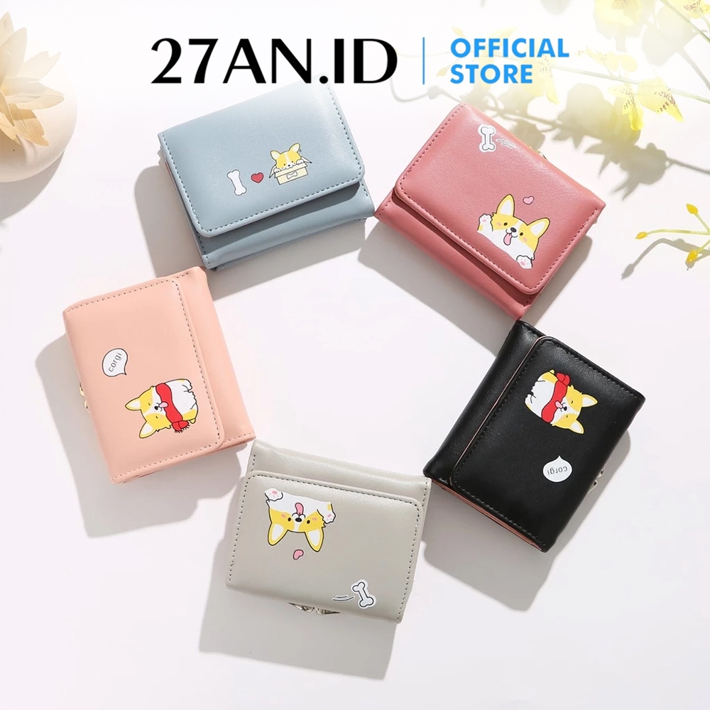 Jual (27AN.ID) Dompet Lipat Wanita Dompet Mini A59 Wallet Dompet Koin Dompet Wanita Import Card ...
