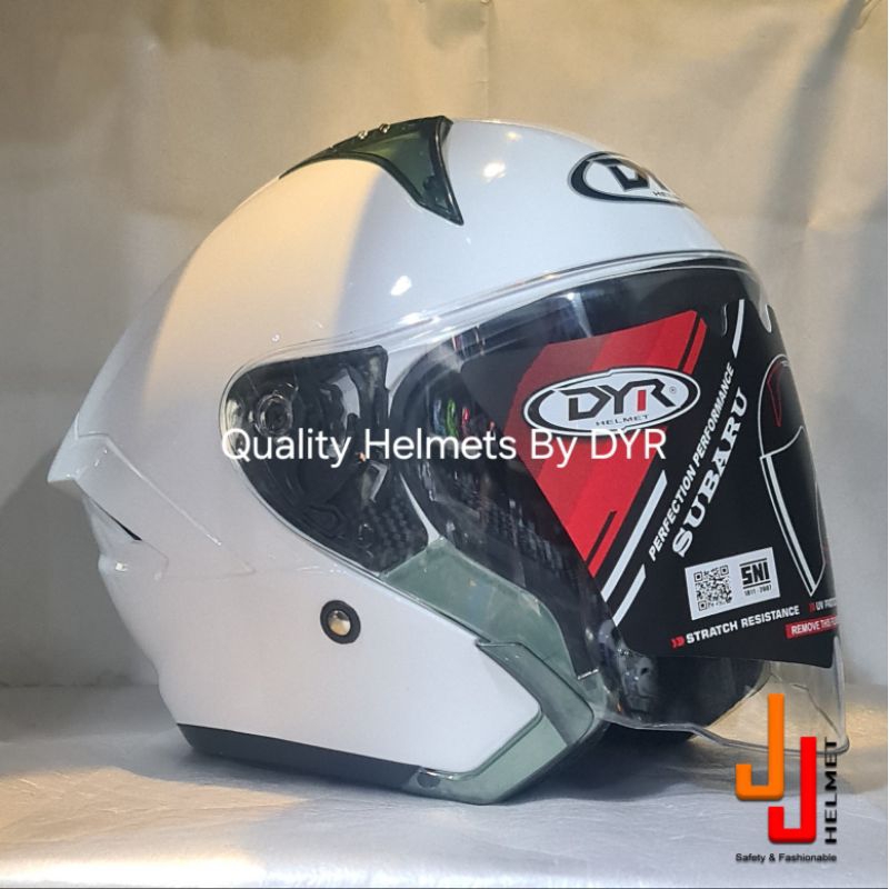 Jual Helm DYR Subaru Solid (Quality Products By DYR) | Shopee Indonesia
